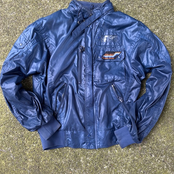 style auto | Jackets & Coats | Style Auto Vintage Racing Style Jacket ...